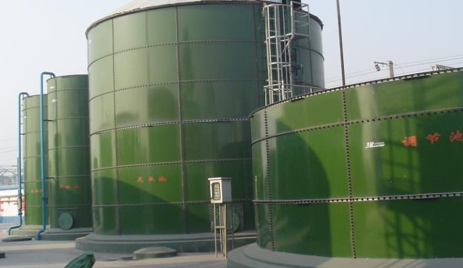 Fire-Fighting bolted steel water tanks - NV Bolted Steel Storage Tanks