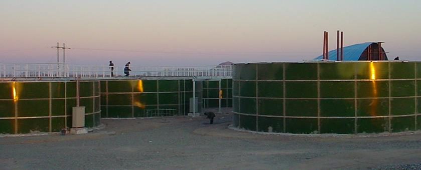 bolted fire water tank & silo manufacturers - NV Bolted Steel Storage Tanks
